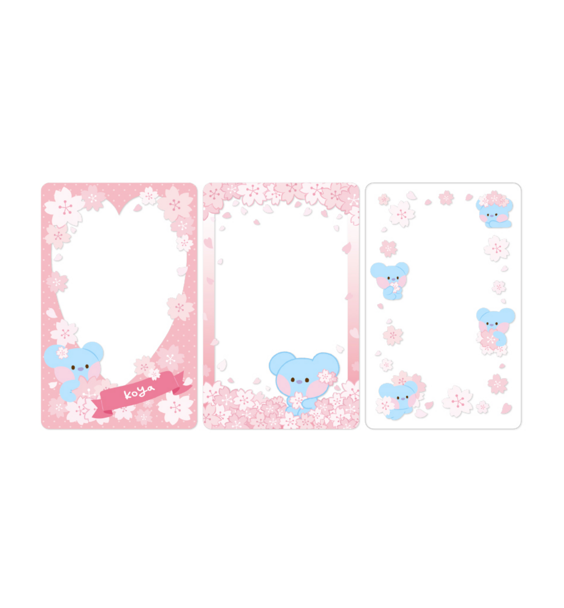 BT21 Cherry Blossom Photocard Frame [Minini]