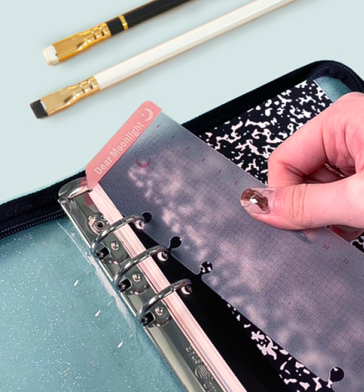 A5 Binder Ruler Marker Insert