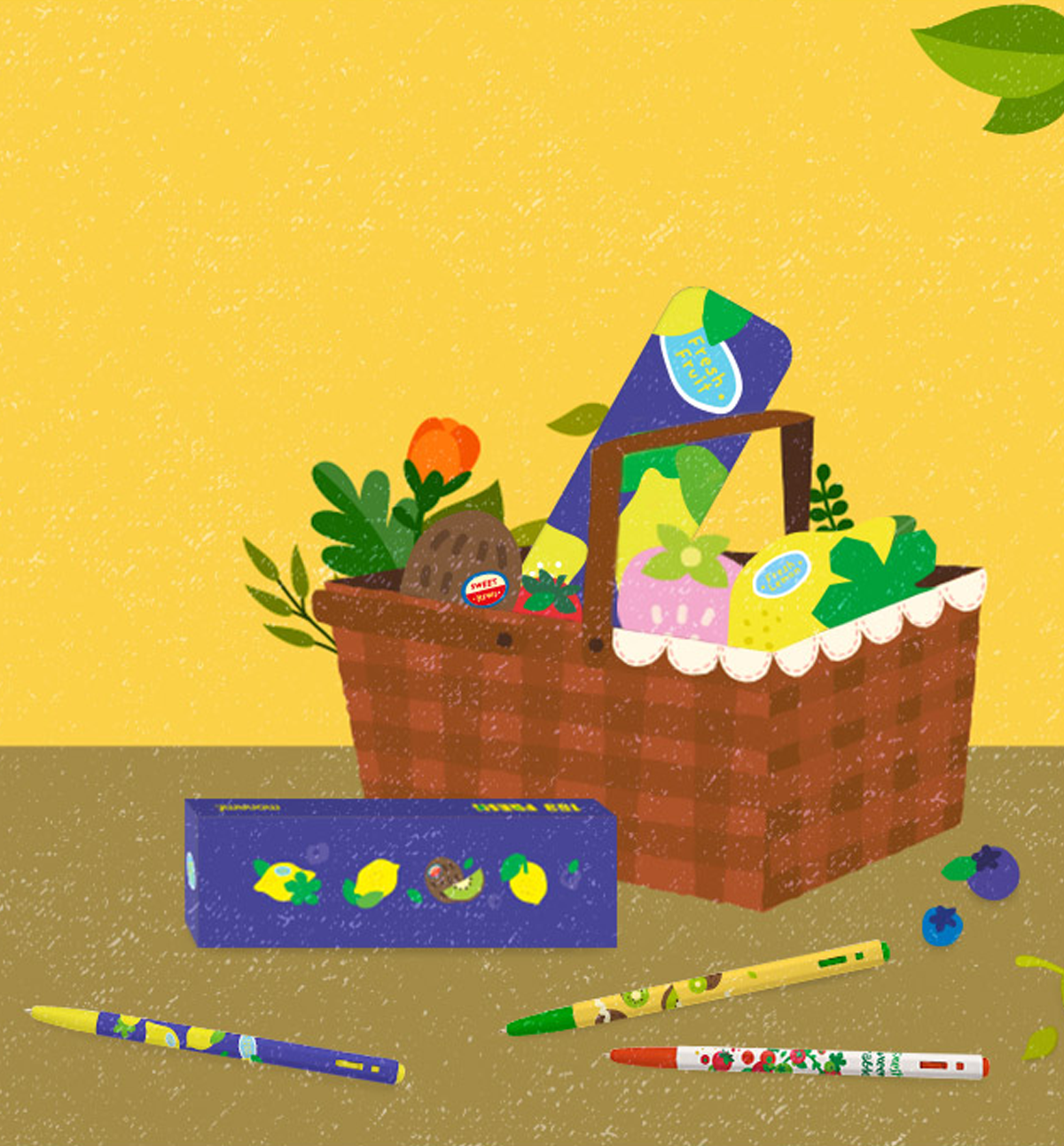 153 Fresh Fruit Pens [Limited Edition]