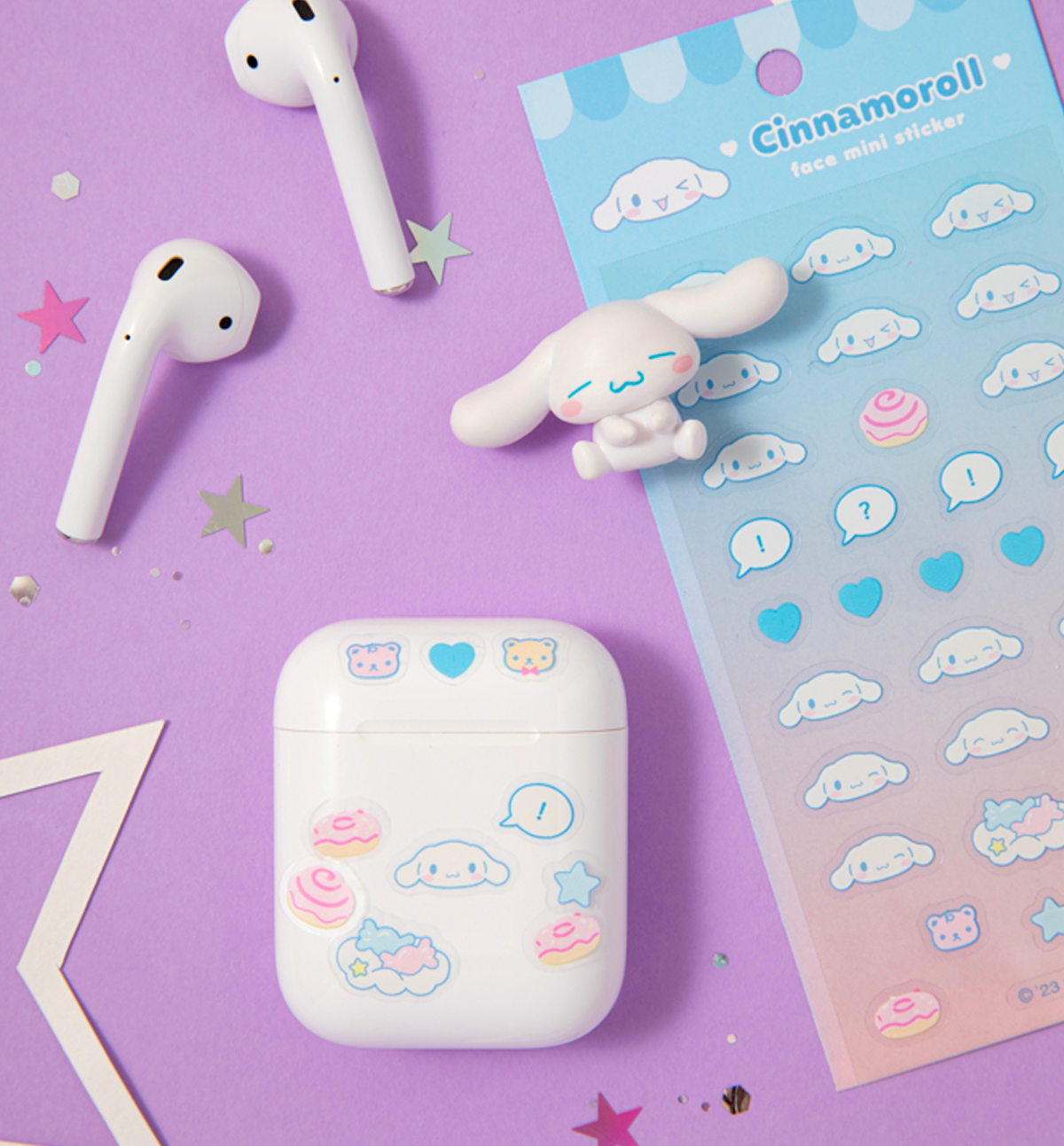 Sanrio Face Mini Seal Sticker