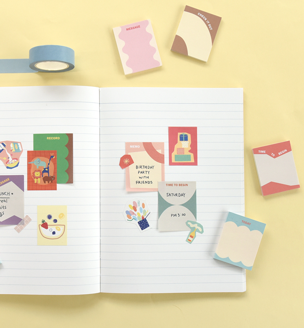 Color Palette Object Sticky Notes