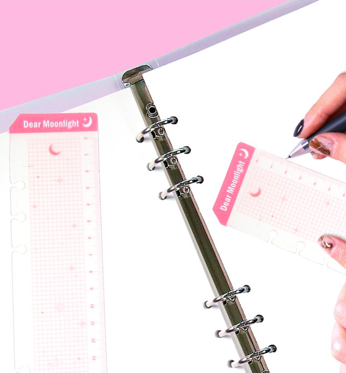 A5 Binder Ruler Marker Insert