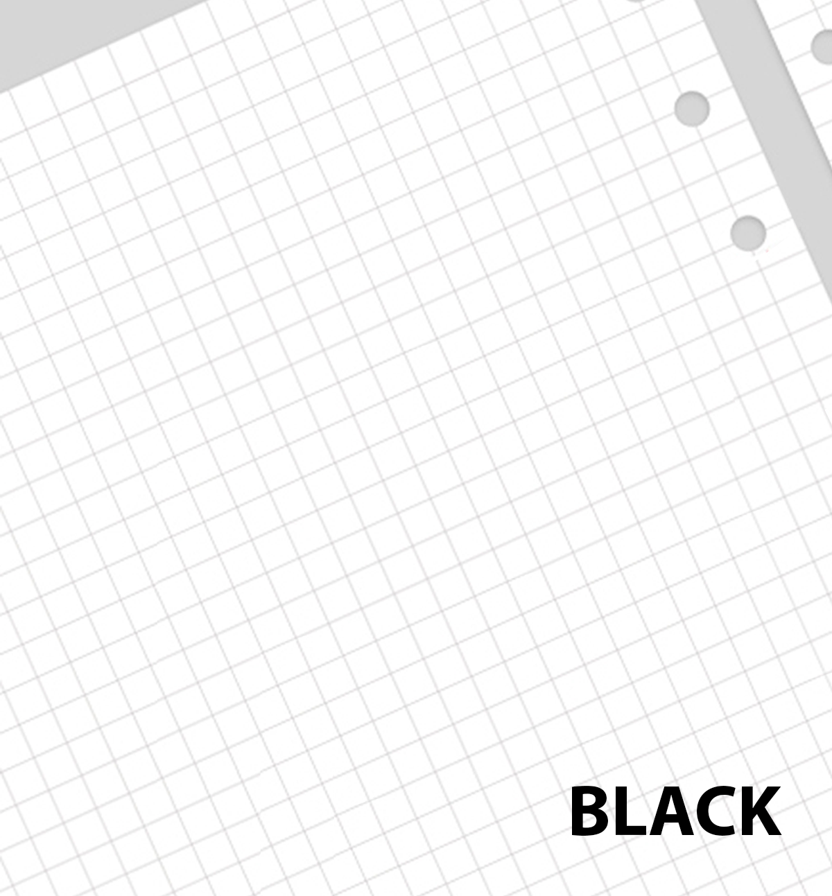 A6 Wide Cherry Pick Grid Planner Refill Ver.2