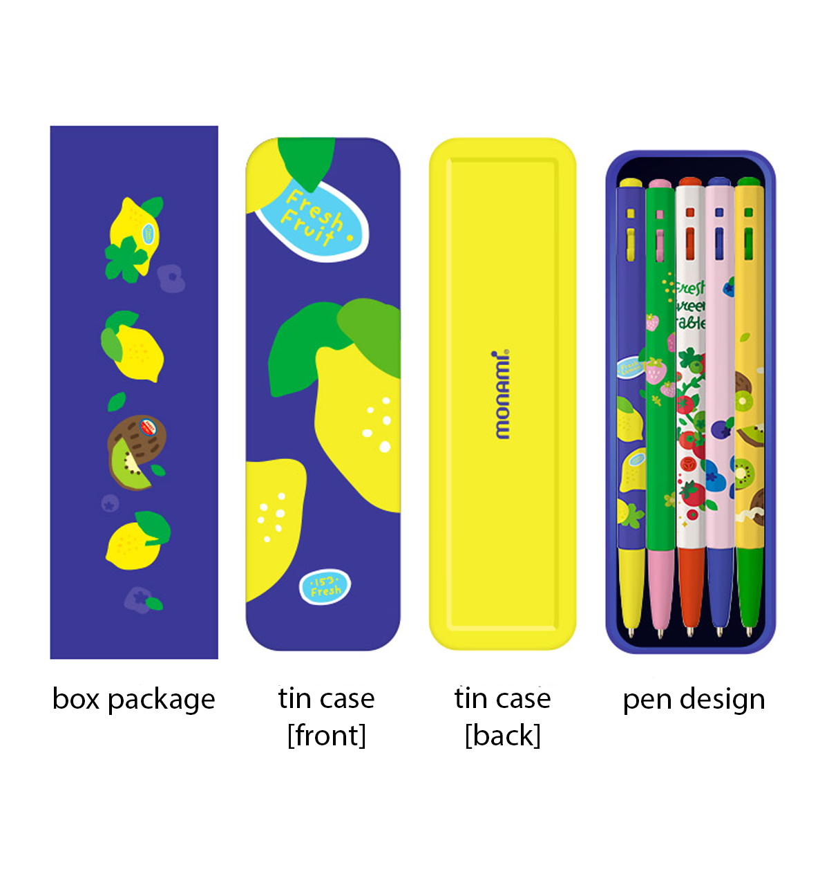 153 Fresh Fruit Pens [Limited Edition]