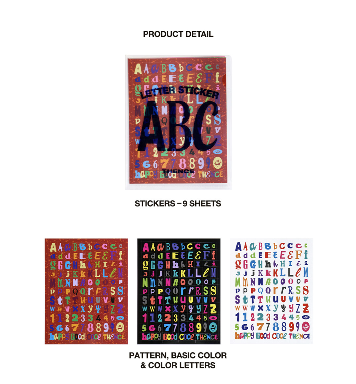 Letter Sticker Pack Ver.2