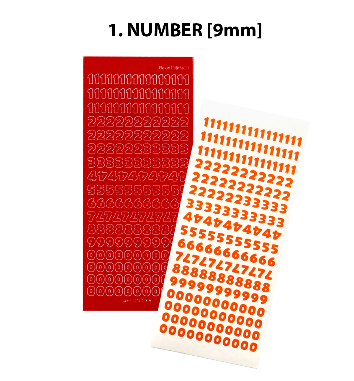 Deco Pocket ABC Sticker Pack [10 Stickers]