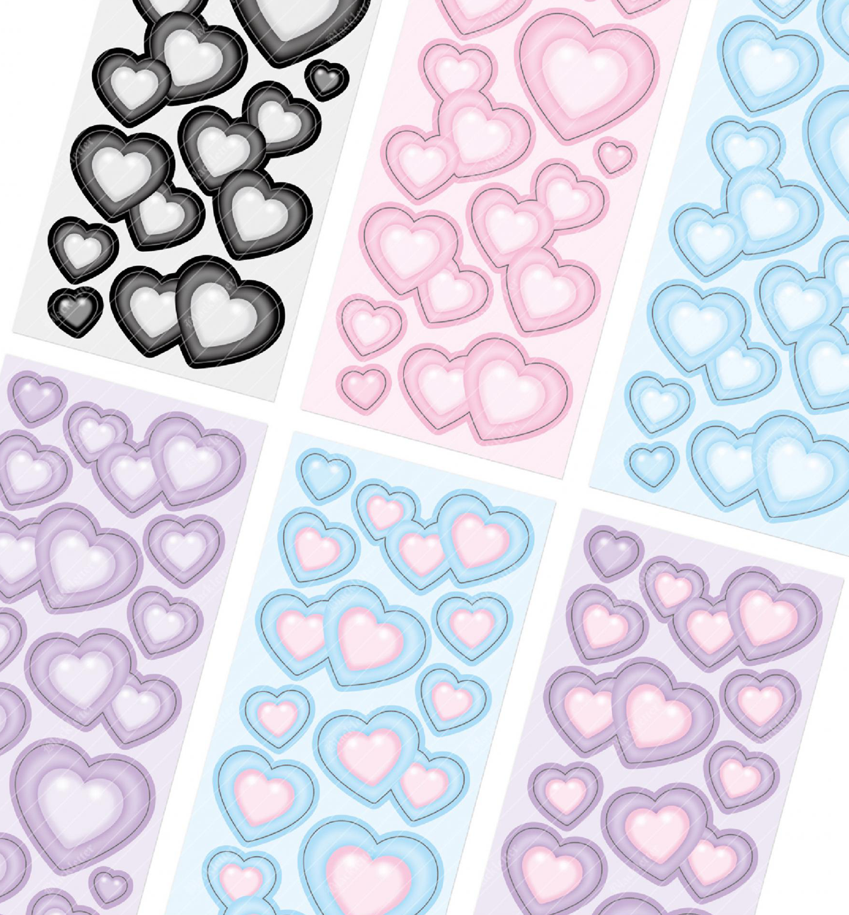Squishy Heart Seal Sticker