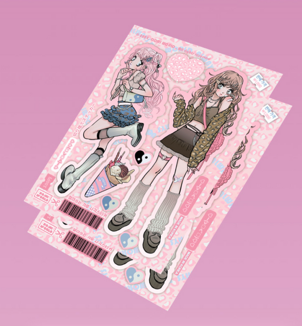 Domi World Sticker [2 Stickers]