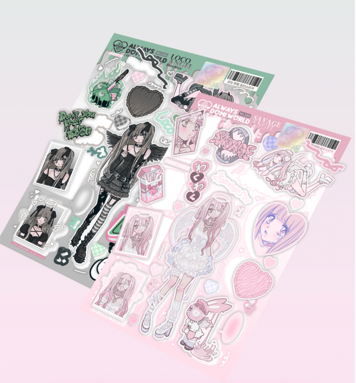 Domi World Sticker [2 Designs]