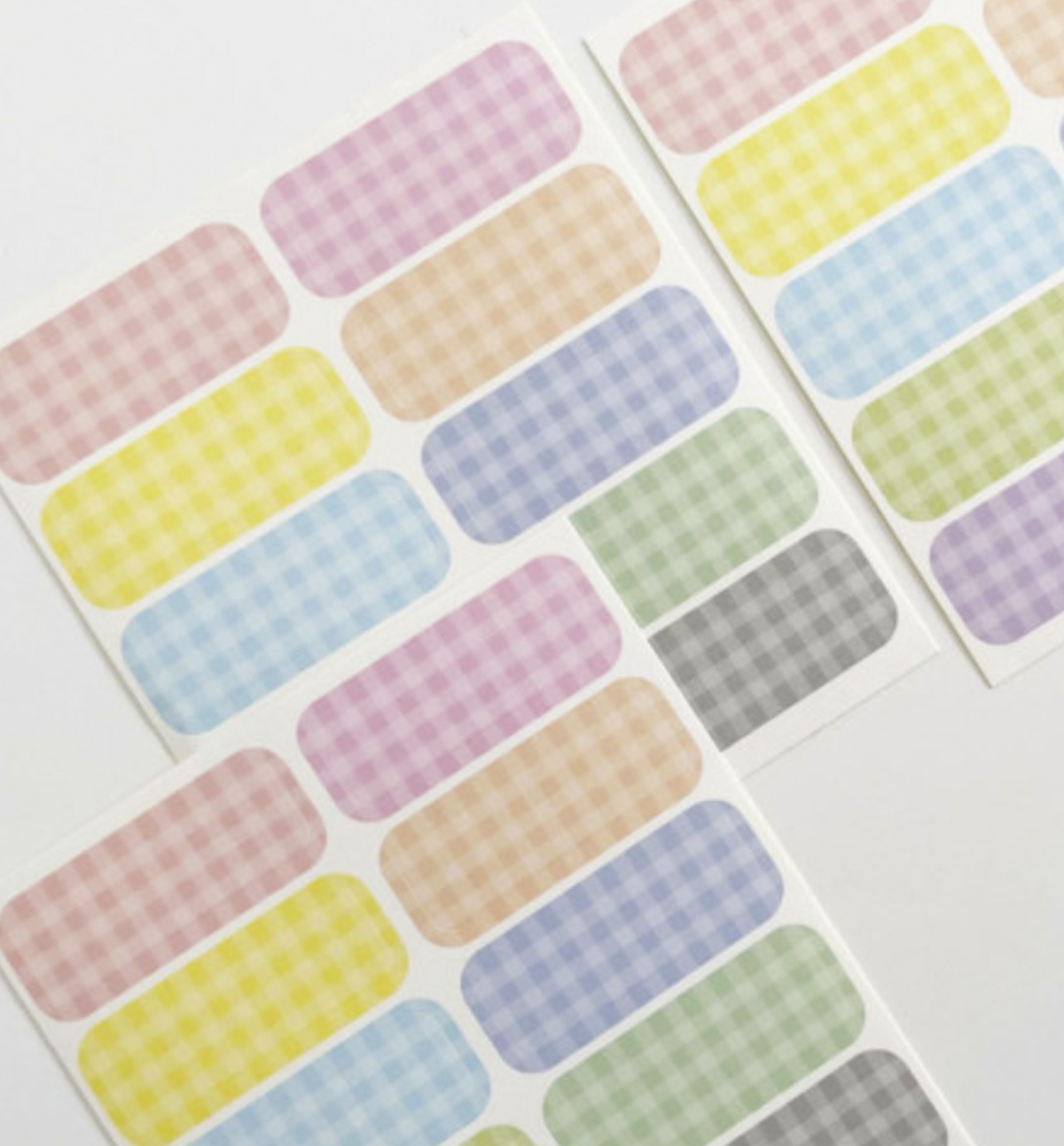 Check Label Stickers [4 Sheets]