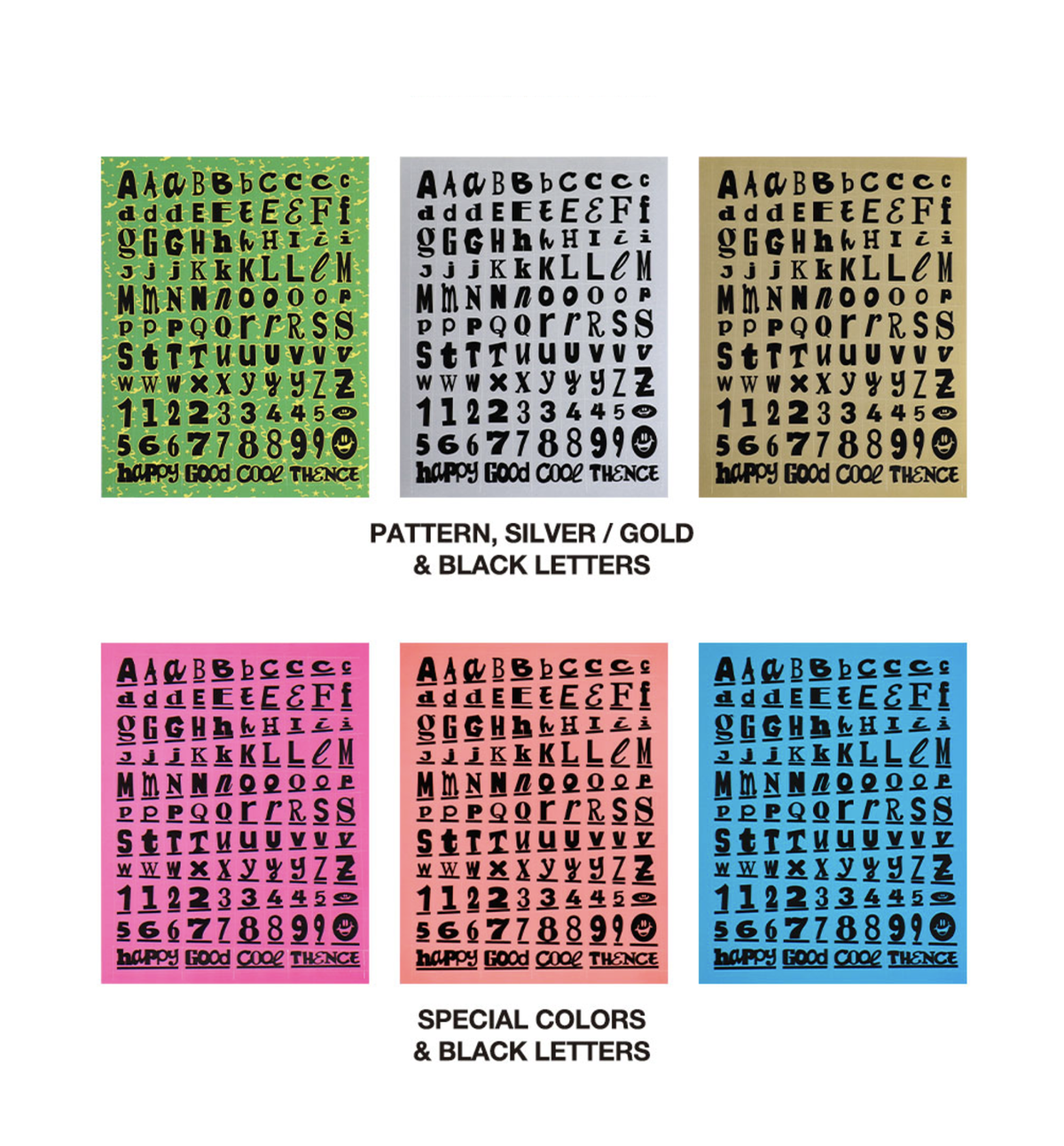 Letter Sticker Pack Ver.2