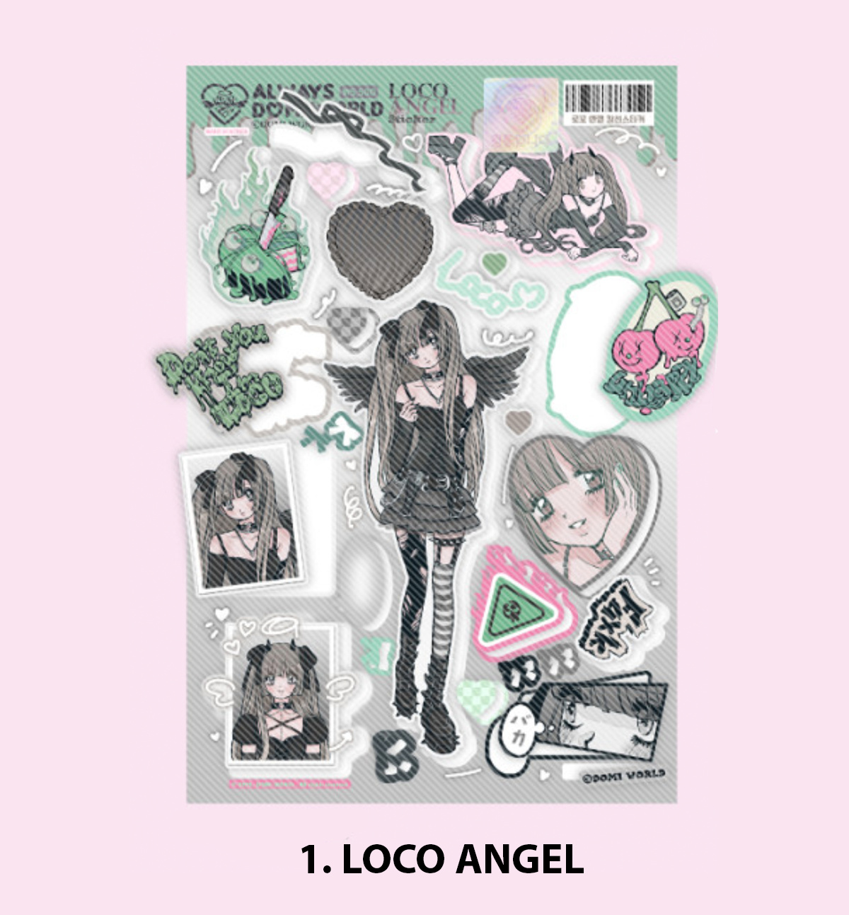 Domi World Sticker [2 Designs]