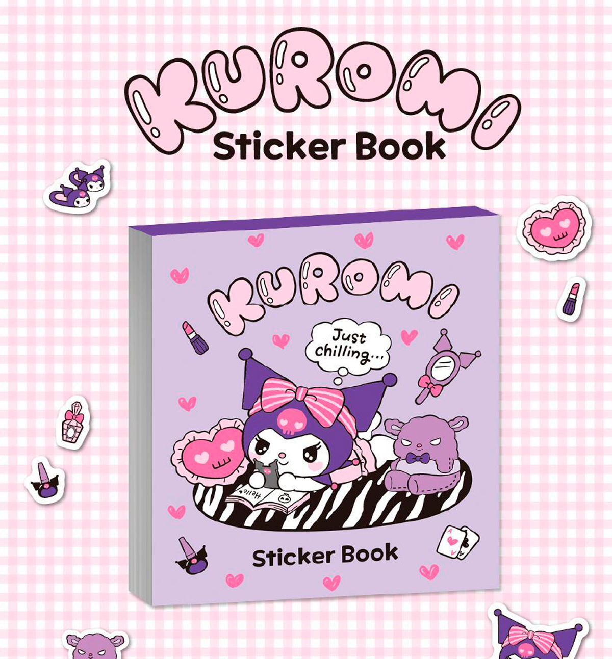 Kuromi Sticker Book [24 Sheets]