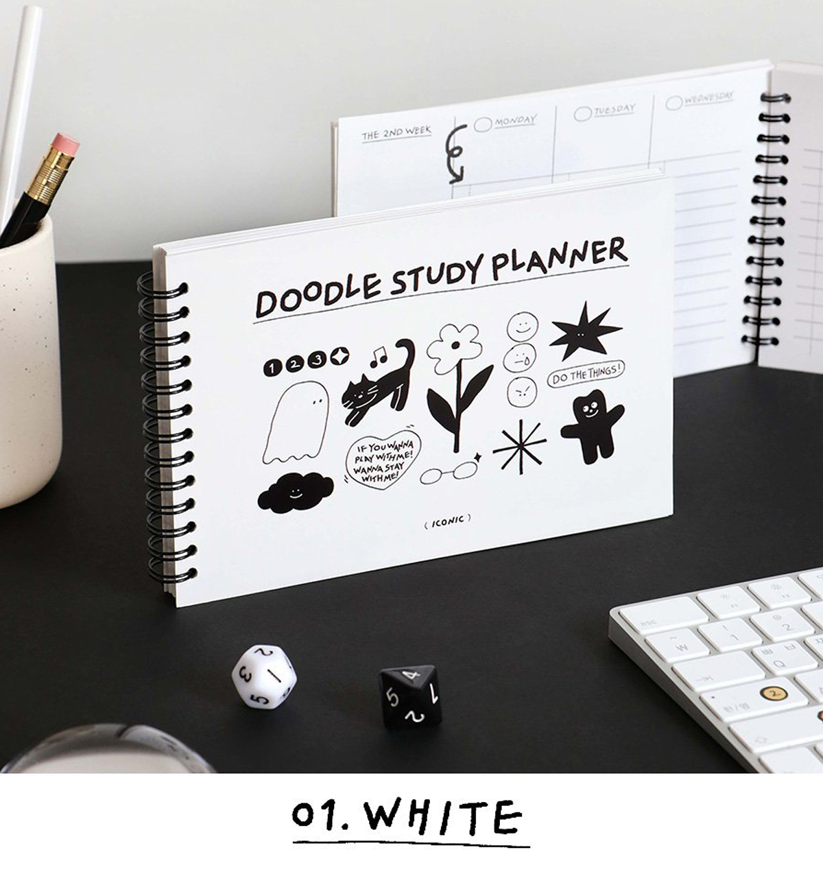 Doodle Study Planner [6 Months]