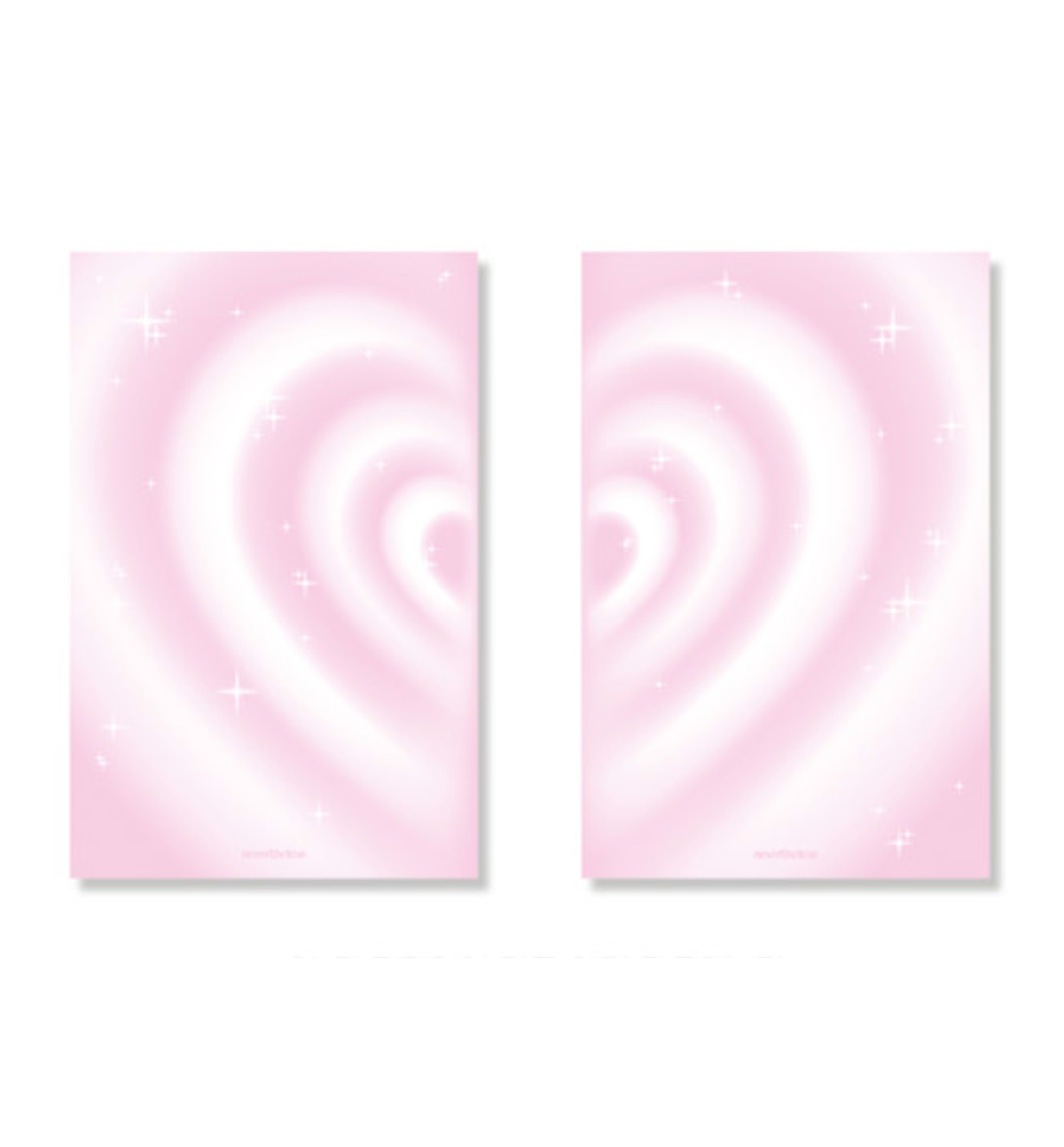 A7 Heart Beam Paper Refill