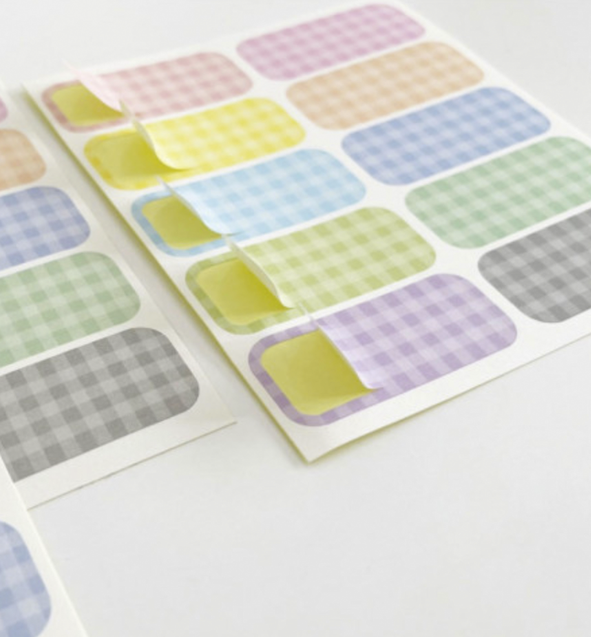 Check Label Stickers [4 Sheets]