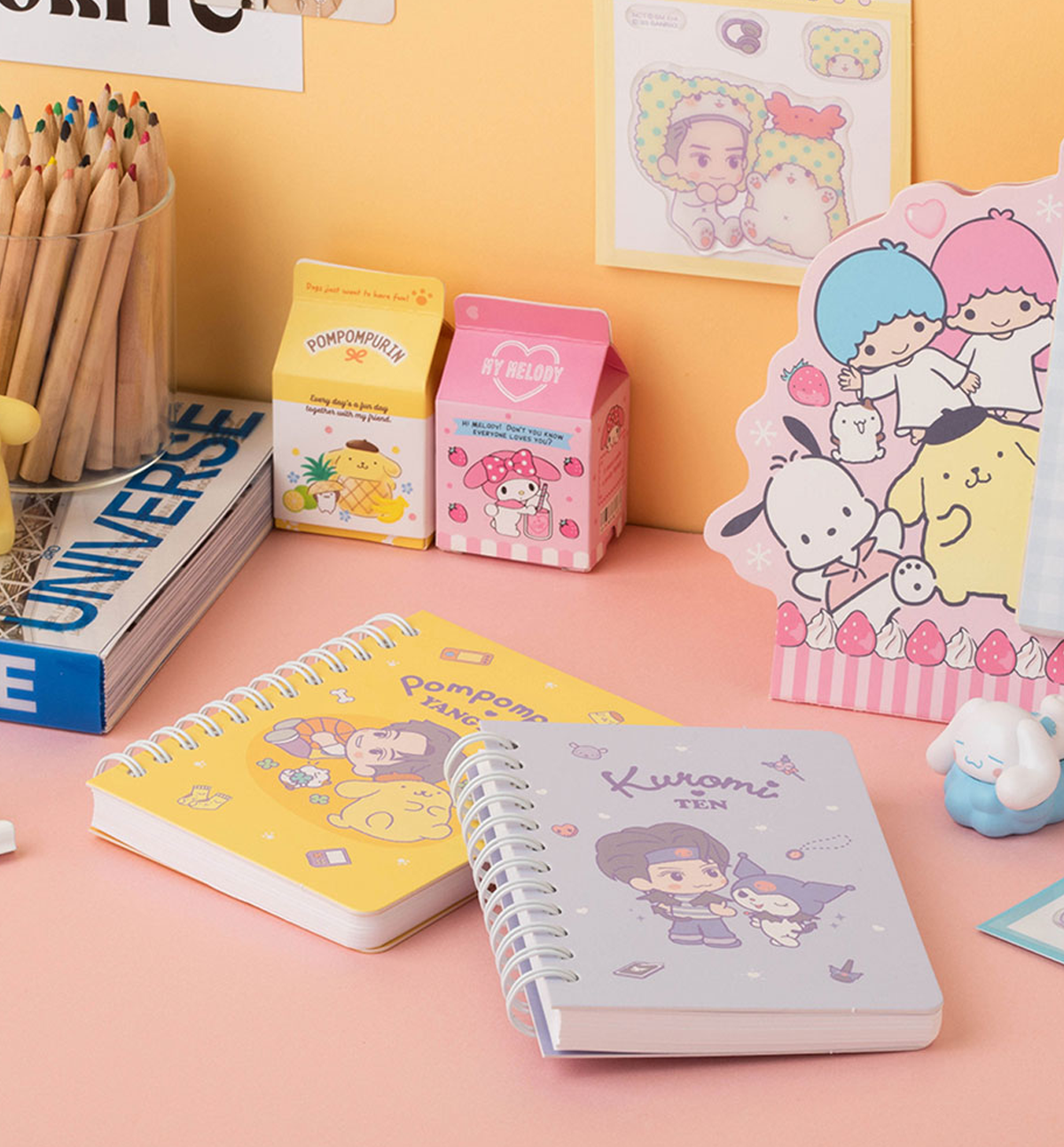 NCT & SANRIO Mini Note [22 Designs]