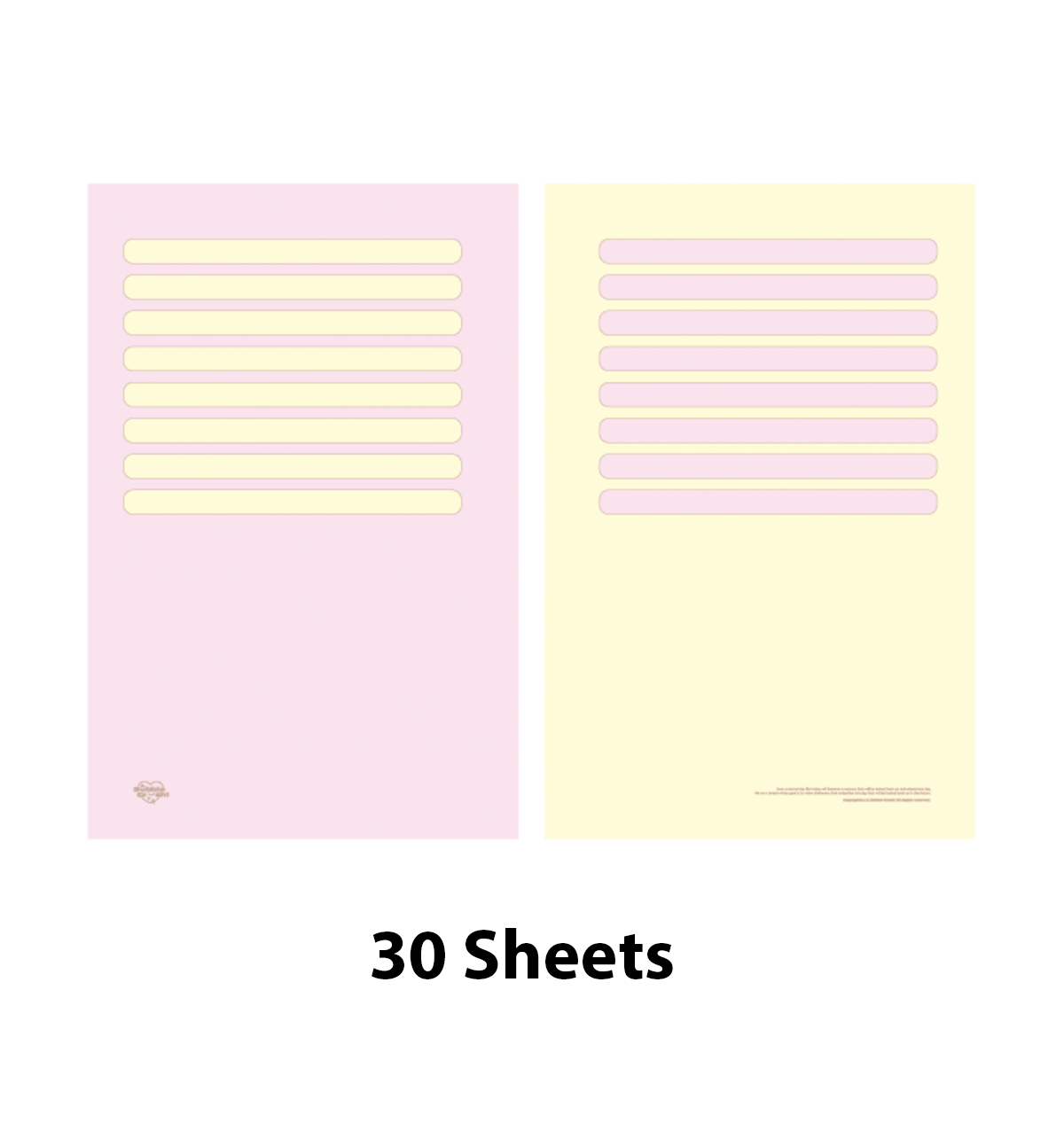 A7 Cute Checklist Paper Refill