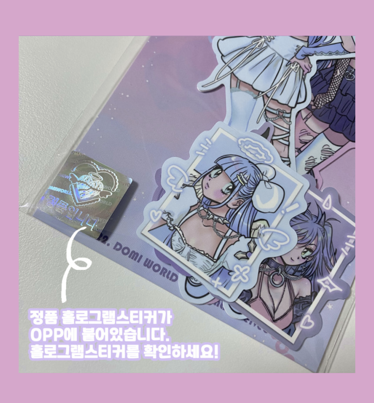 Angel & Devil Sticker Set