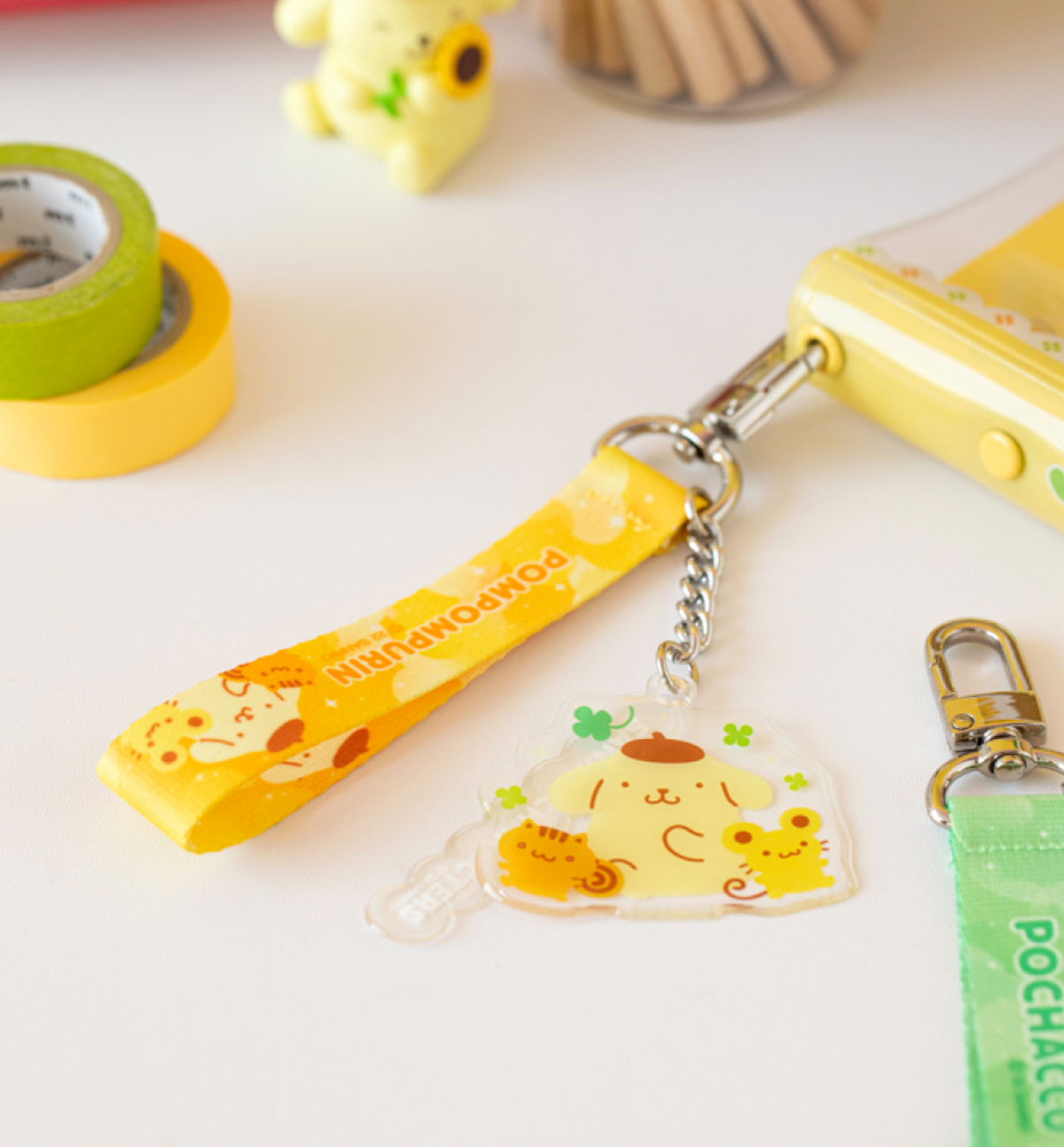 Sanrio Clear Phone Keyring [7 Designs]