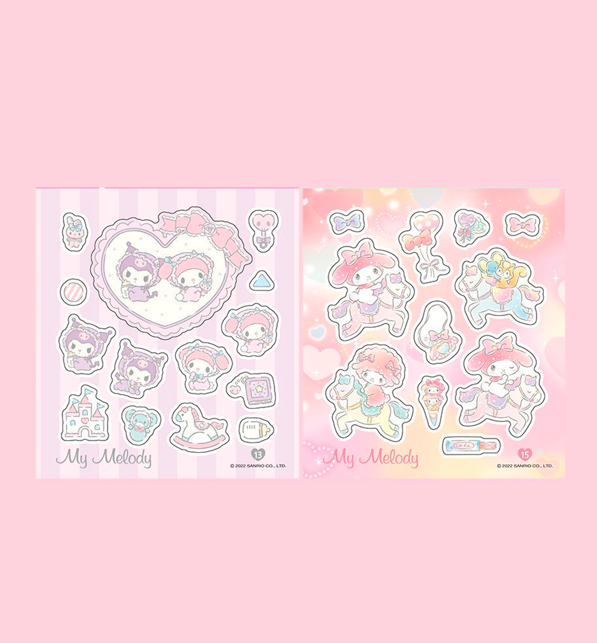 My Melody Sticker Book [24 Sheets]