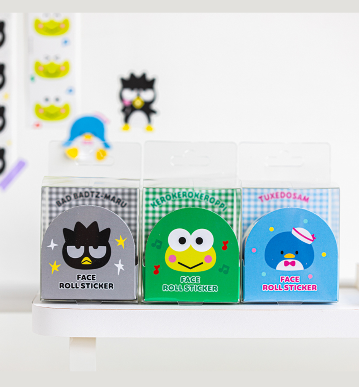 Sanrio Face Roll Sticker Ver.2