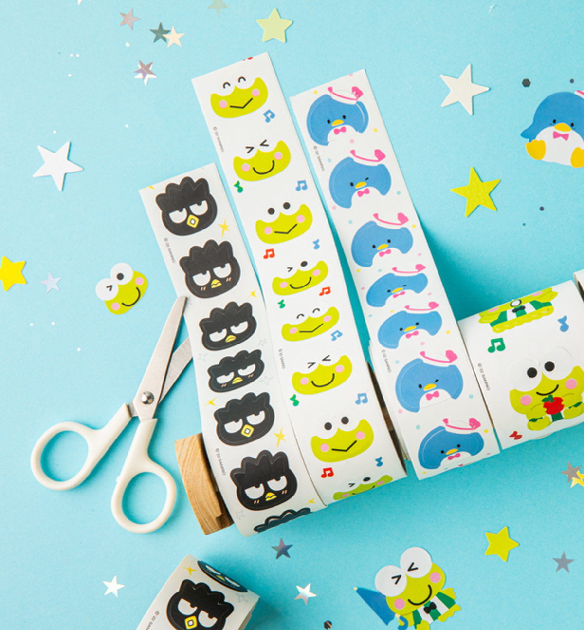 Sanrio Face Roll Sticker Ver.2