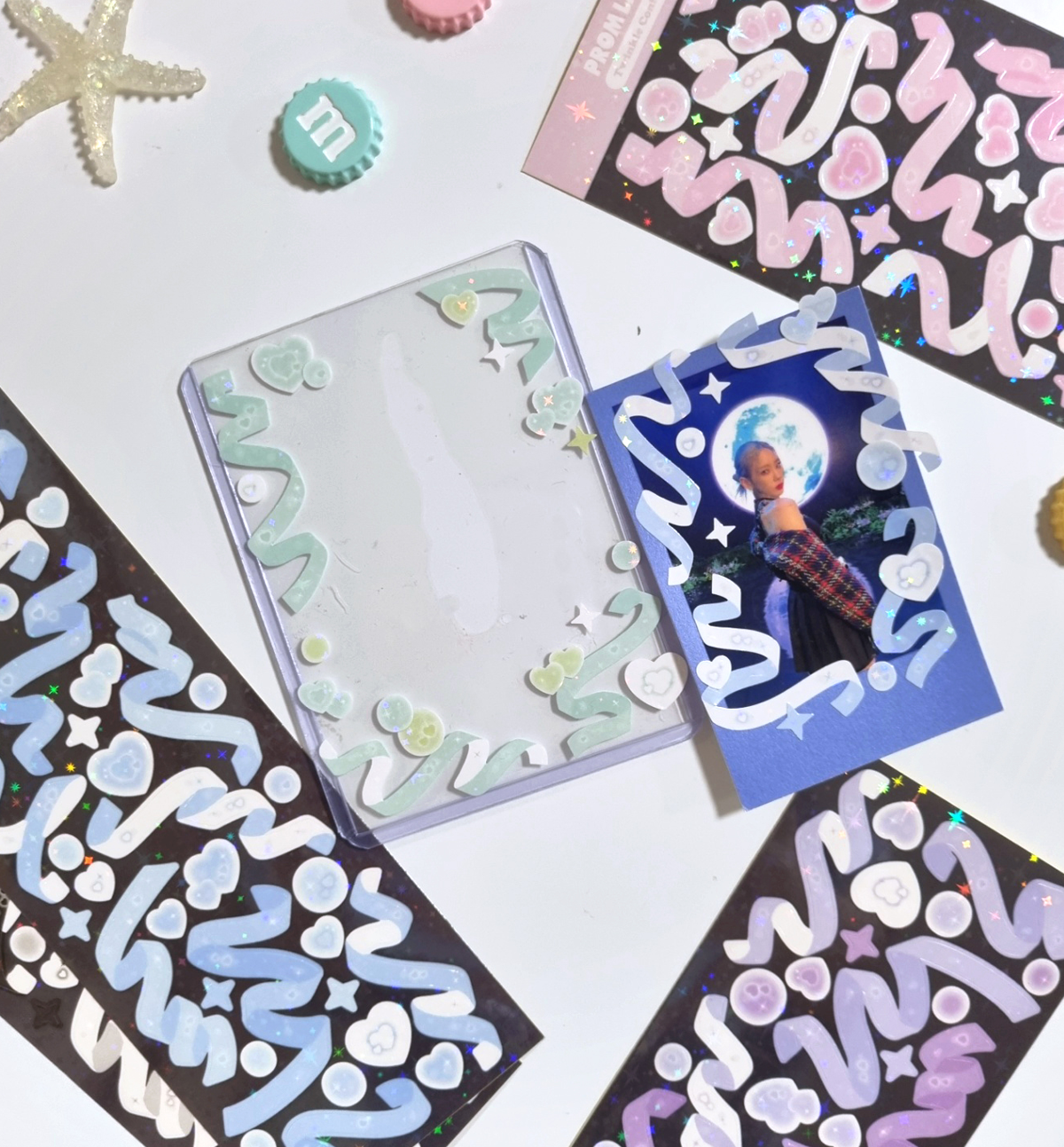 Twinkle Confetti Seal Sticker