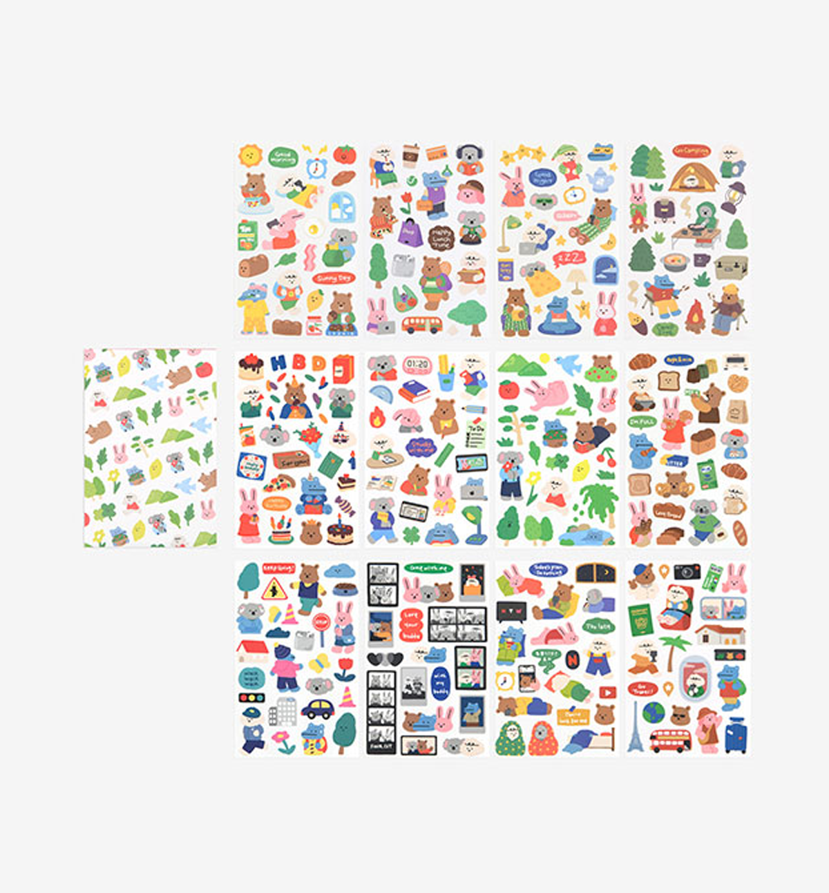 My Buddy Sticker Pack [12 Stickers]