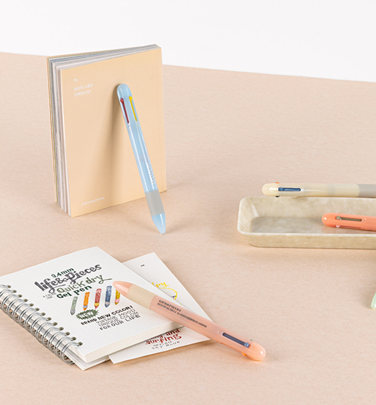 4 Colors Gel Pen [Life and Pieces]