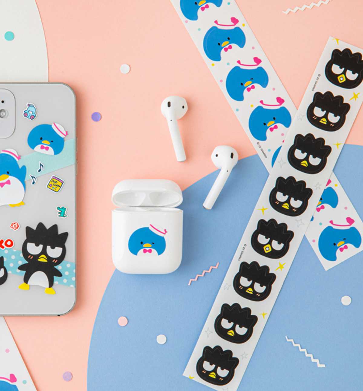 Sanrio Face Roll Sticker Ver.2