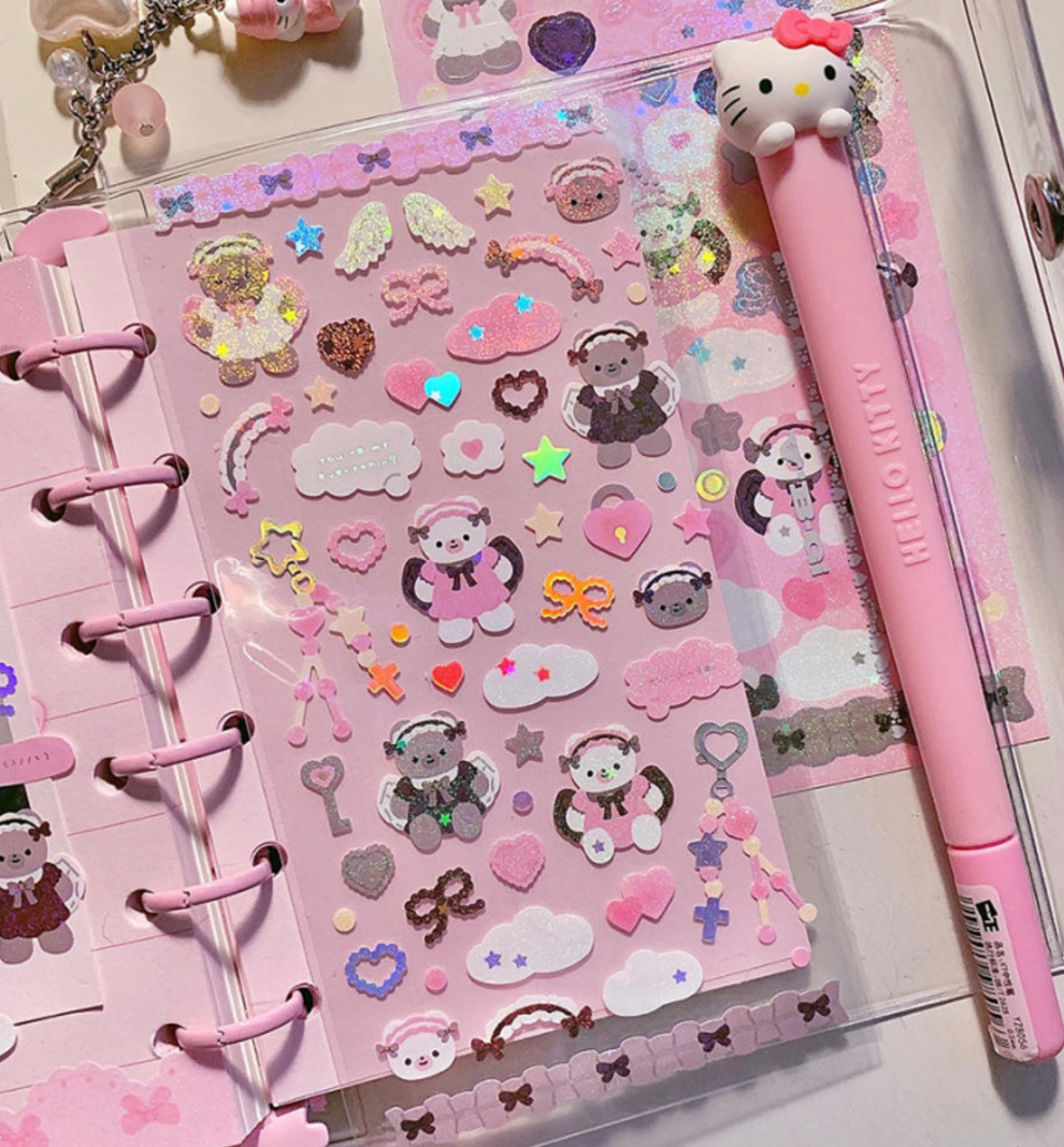 Softy Angel Seal Sticker