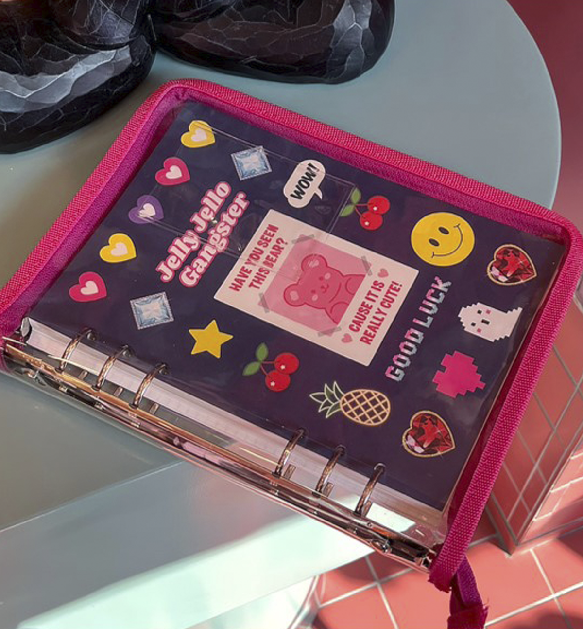 A5 Weekly Retro Zipper Planner