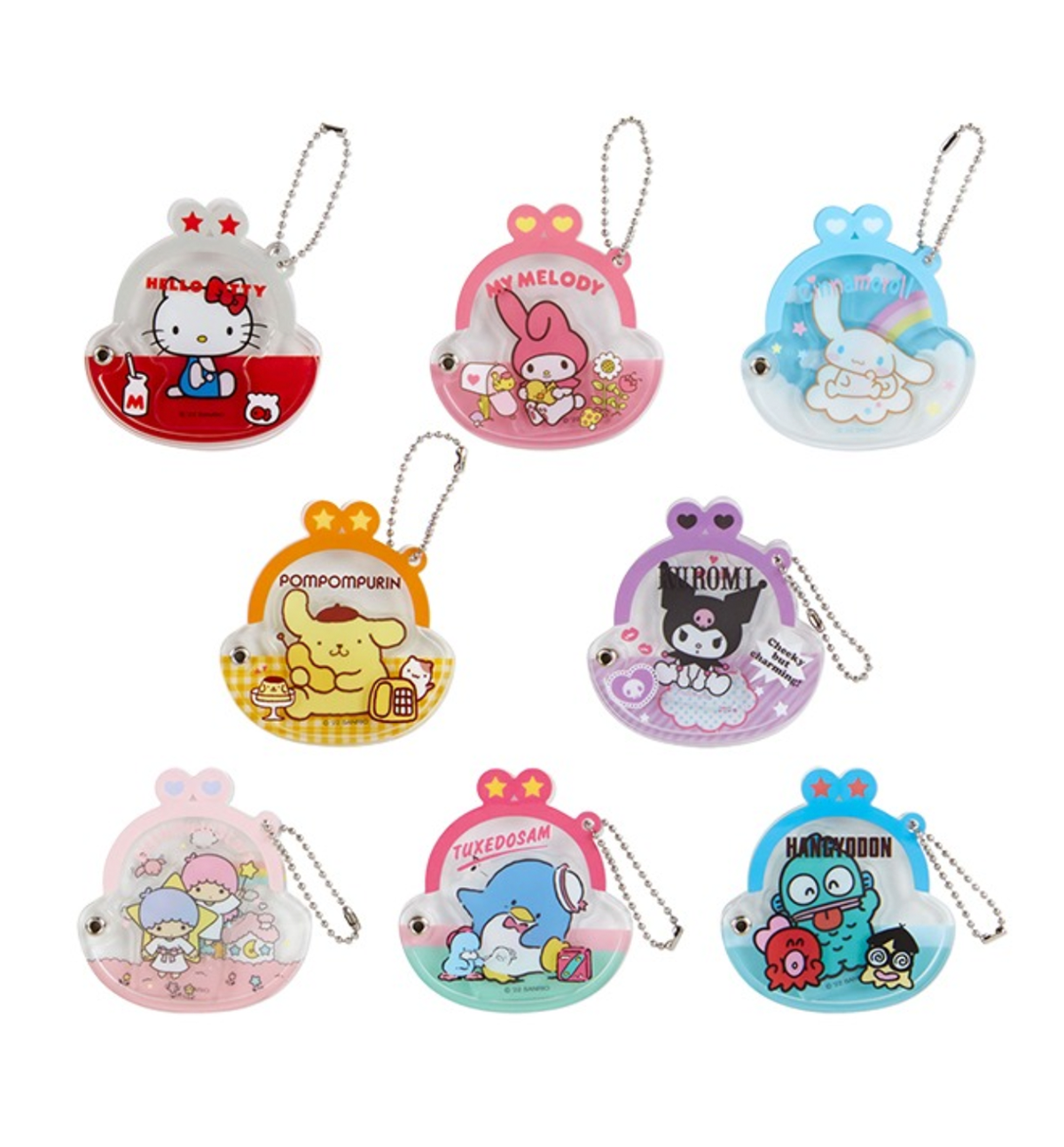 Sanrio Secret Custom Acrylic Charm Key Ring [Kamaguchi]