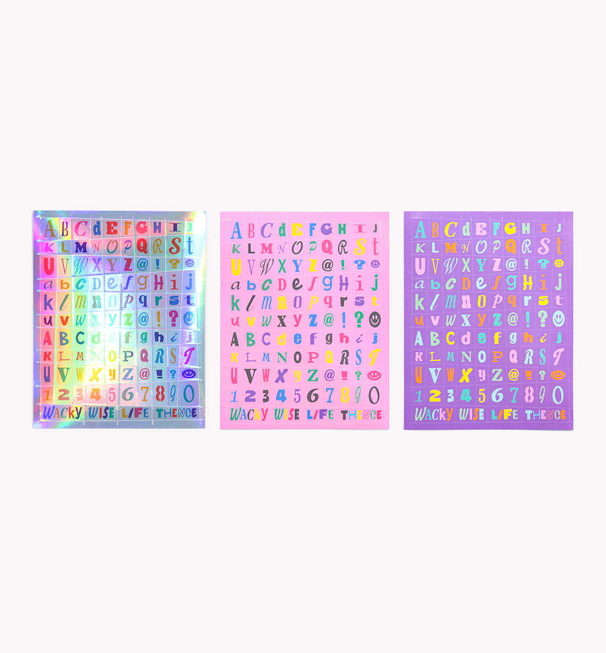 Letter Sticker Set Ver.5